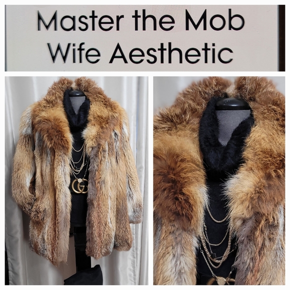 Mob Wife Esthetics | Jackets & Coats | Mob Wife Fur Coat M | Poshmark